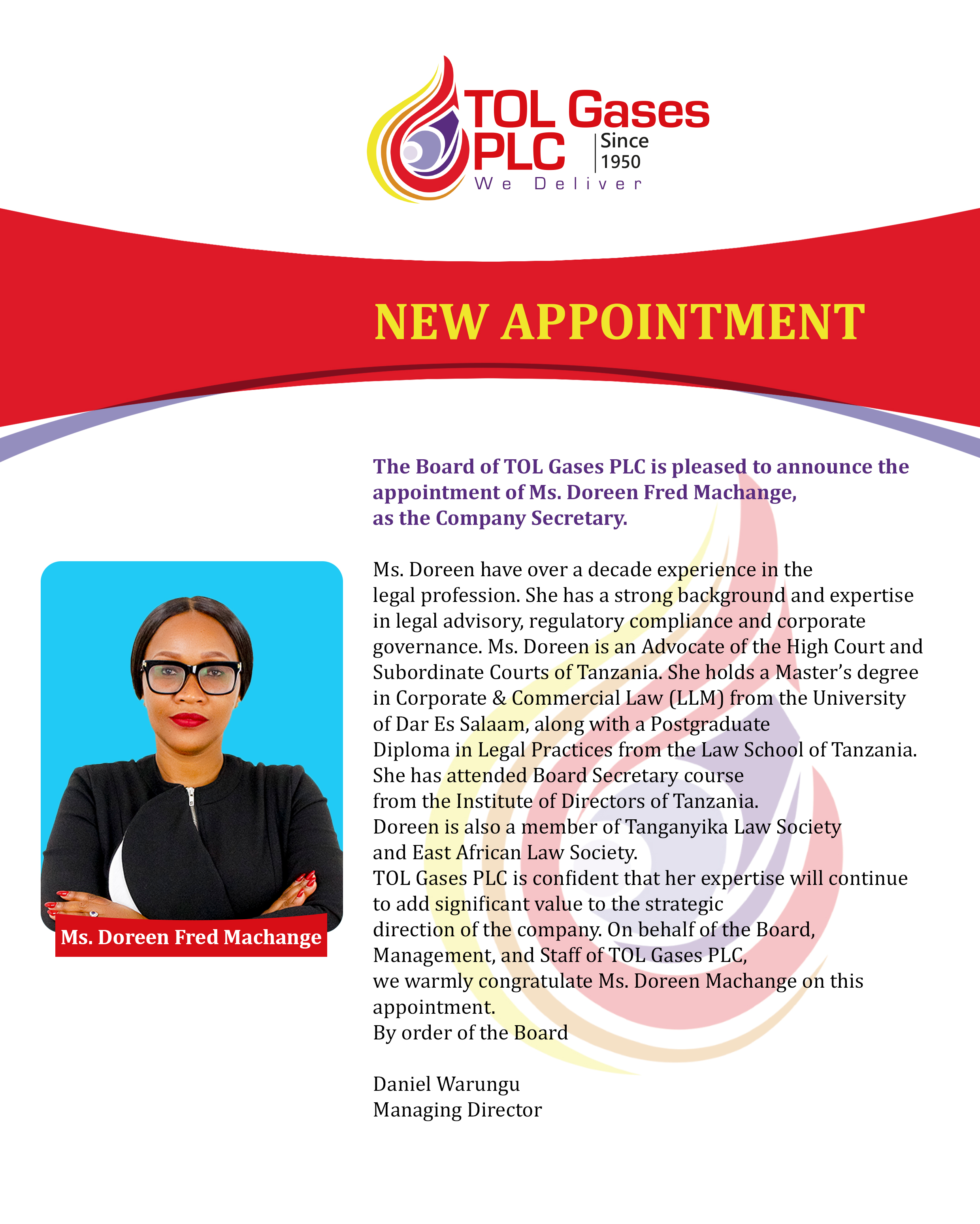 TOL Gases - We Deliver